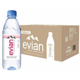 ACQUA EVIAN Naturale 50 cl. PET - 24 bottiglie
